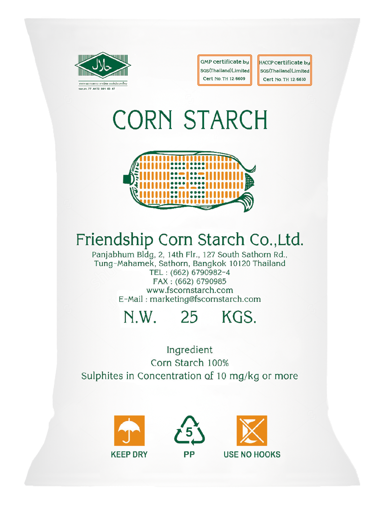 ผลิตภัณฑ์ – Friendship Corn Starch Co., Ltd.